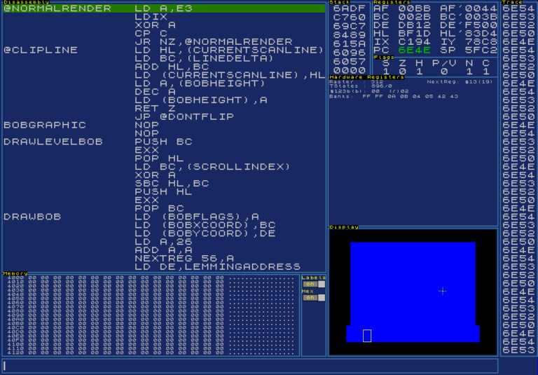 Advanced programming of the ZX Spectrum Next - THE LIFE OF A GAME DEVELOPER Advanced programming of the ZX Spectrum Next - THE LIFE OF A GAME DEVELOPER