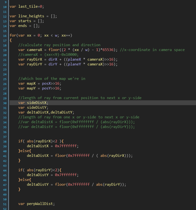 RayCasting engine on the ZXSpectrumNext - Part1 - THE LIFE OF A GAME ...